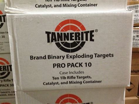 Tannerite Exploding Rifle Target Case Of 10x 1 Lb Targets Catalyst