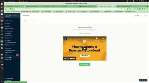 How To Installation Paystack Package In Laravel Youtube