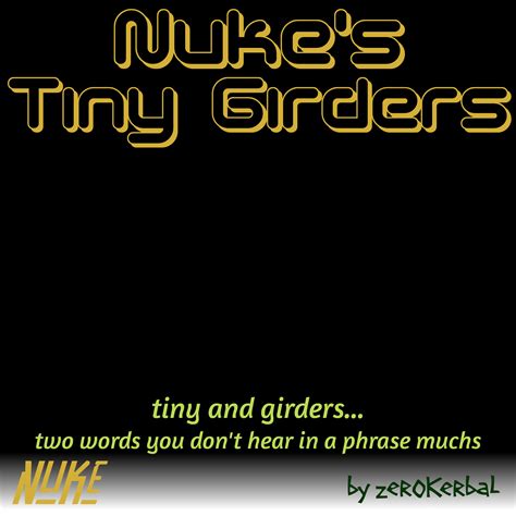 GitHub Zer Kerbal NukesTinyGirders Tiny Part Addon That Adds Nuke S Tiny Girders For Kerbal