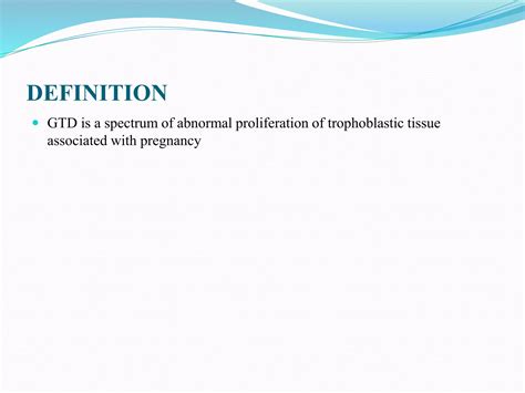 Gestational Trophoblastic Disease Ppt