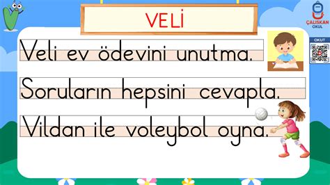J Sesi Metin Okuma Çalışması