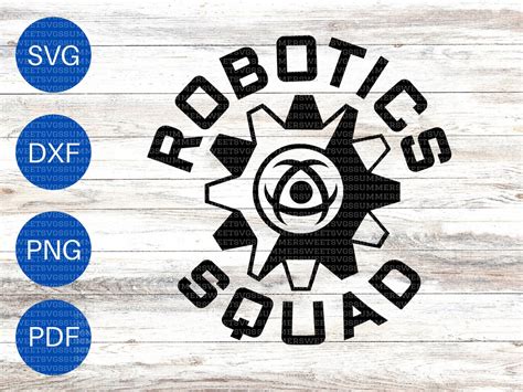 Robotics Svg Robotics Team Robotics Squad Shirt Svg Etsy