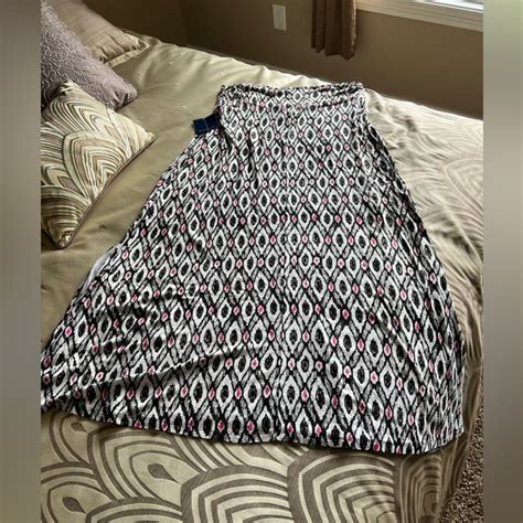Falls Creek Skirts Falls Creek Xl Maxi Skirt Wside Slit Poshmark