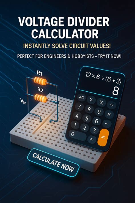 Voltage Divider Calculator 1 Set