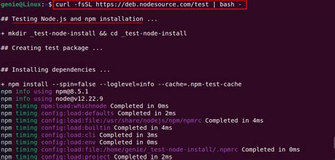 how to install npm on ubuntu 22 04 linux genie