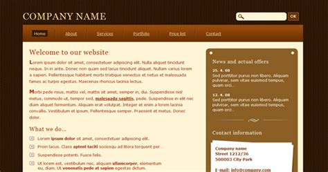 High Quality Css And Xhtml Free Templates And Layouts Part 1 101