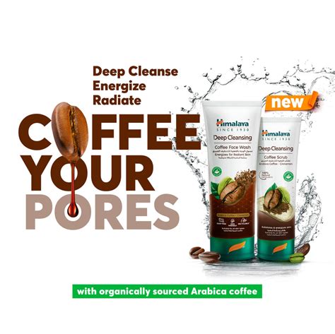 Deep Cleansing Coffee Face Scrub Himalaya Wellness South Africa