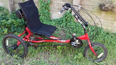 Reduced Evox 140 Easy Rider Semi Recumbent Cycle Bike 55 Off