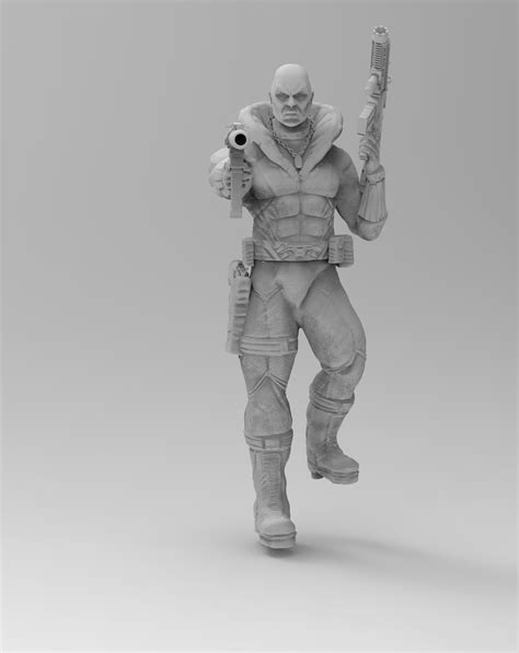 Stl File Gi Joe Destro Statue Premium 3d Printable・design To Download