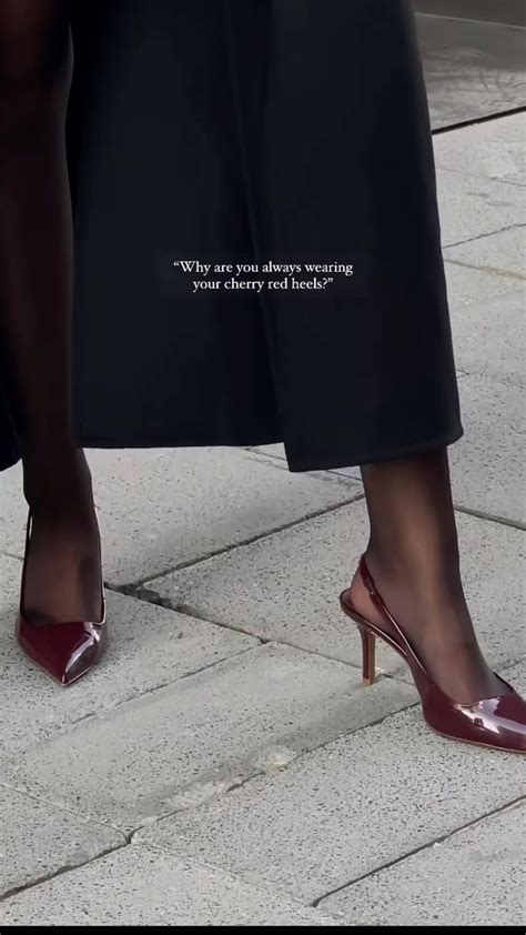 Cherry Heels Heels Red Heels Graduation Outfit