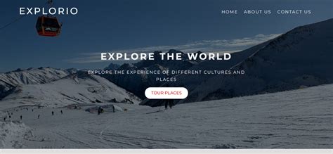 Webdevelopment Html Css Responsivedesign Internship Travelwebsite