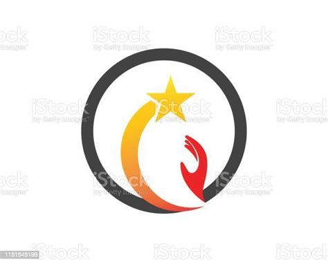 星形圖示徽標設計向量範本向量圖形及更多一組物體圖片 一組物體 圓形 圖標集 Istock