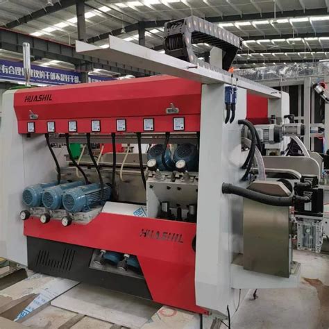 Seven Grinding Head Glass Double Edger Polishing Machine Double Glass