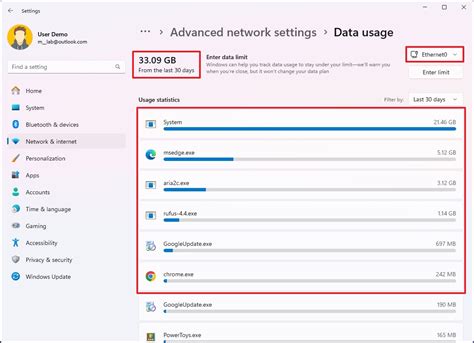 How To Track Internet Data Usage On Windows 11 Windows Central