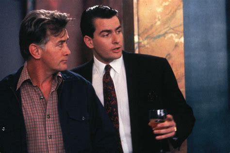 Martin Sheen Et Charlie Sheen