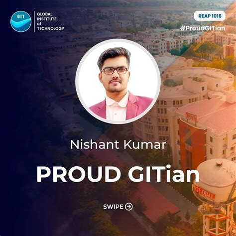 Nishant Kumar On Linkedin Thankyou Global Institute Of Technology Jaipur Proud To Be Part Of Git
