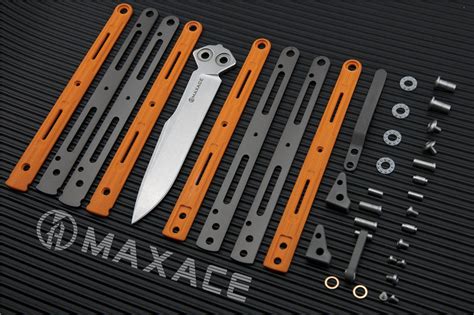 Balisong Spare Hardware Kit For Maxace Serpent Striker Replacement P