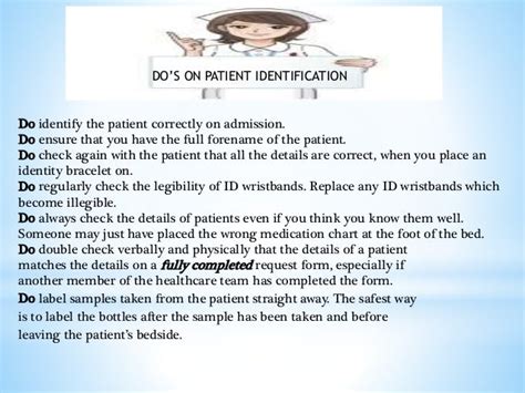 Patient Identification