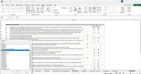 Form 5471 And 8992 Calculation Template Etsy