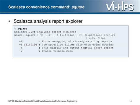 Ppt Automatic Trace Analysis With Scalasca Powerpoint Presentation Free Download Id3766290