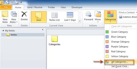 How To Import And Export Categories In Outlook