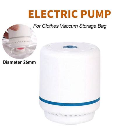 Electric Pump For Vacuum Storage Bag For Clothes Electric Air Pump For