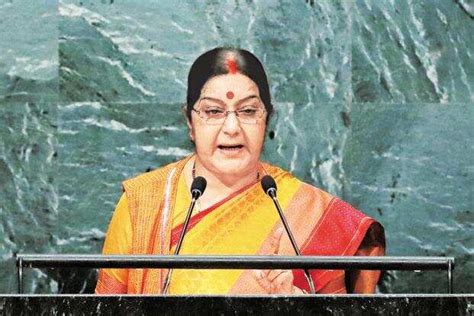 Sushma Swaraj To Address Un General Assembly Tonight