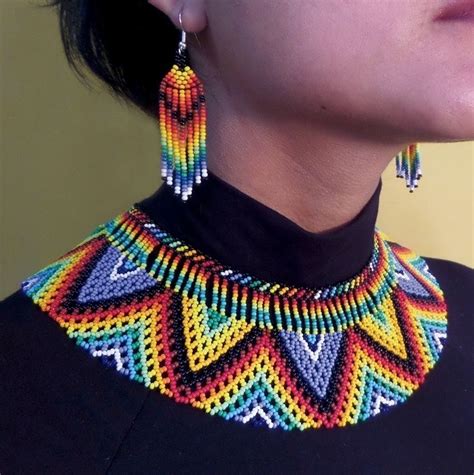 Collares Gargantilla Embera Cordillera Miçangas Colares De