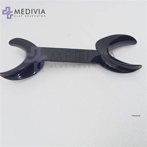 Jual Dental Cheeck Retractor Hitam Lip Mouth Gate Gag Black Pembuka