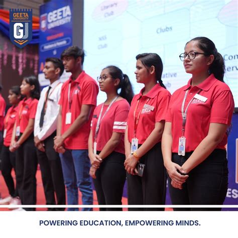 Geeta University On Linkedin Orientationday2 Inspirationinframes