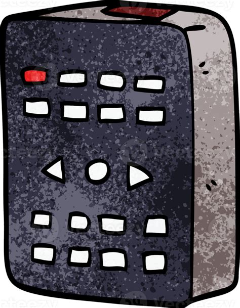 Cartoon Doodle Remote Control 45109752 PNG