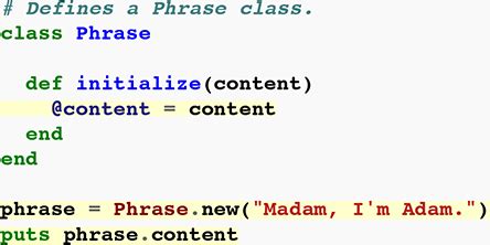 Code Snippets Learn Enough Ruby To Be Dangerous Write Programs