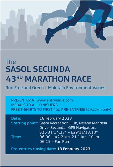 Sasol Secunda 18 Feb 2023 Entry Ninja The Best Outdoor Fitness