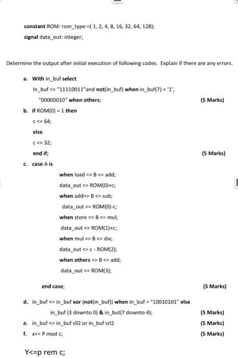 solved task 3 consider the below object declarations