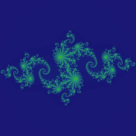 Julia Set With Different Parameters Python And Turtle