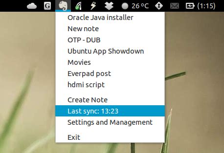 Everpad Integrates Evernote With Ubuntu Unity AppIndicator Lens Web Upd Ubuntu Linux Blog