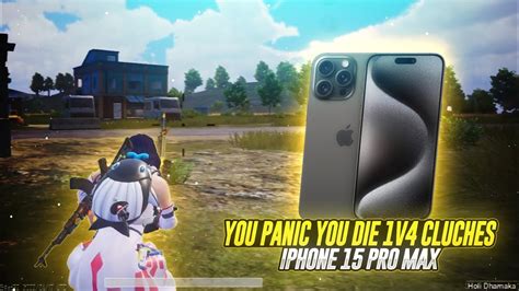Clutches In Panic Situations 🥶 1v4 Clutches Iphone 15 Pro Max