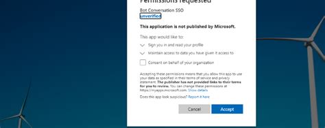 Oauth 2 0 C SSO Framework Error In Teams Desktop And Web