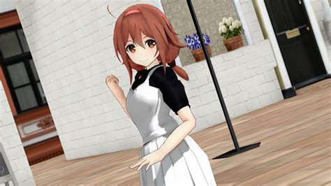 【mmd艦これ】秋服白露で「君色に染まる」mmdモデル配布あり Youtube
