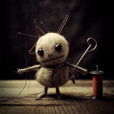 Premium Photo Voodoo Doll