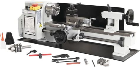 Mini Metal Lathe 7 X14 Variable Speed Mini Lathe That Includes 3 3
