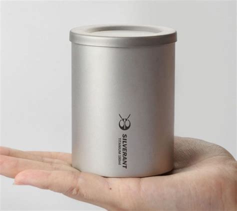 银蚁 Silverant 纯钛双层防烫泡茶器小茶杯套装 博派创意礼品小铺