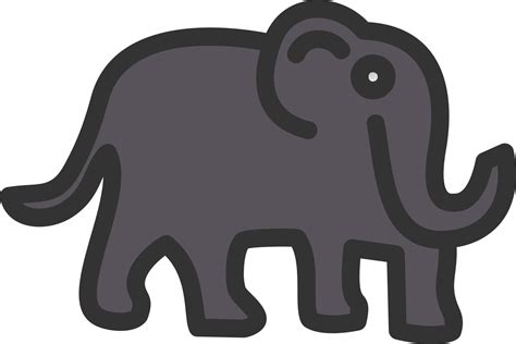 Mammoth Vector Icon Design 17017144 Vector Art At Vecteezy