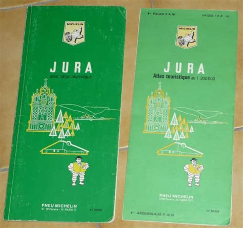 GUIDE VERT MICHELIN Jura Atlas année 1969 EUR 9 90 PicClick FR