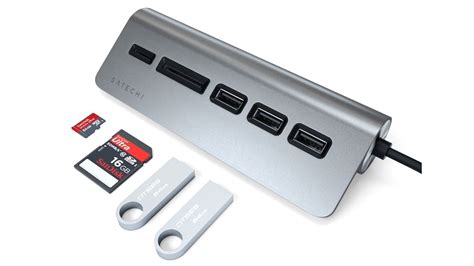 Satechi Usb C Combo Hub For Desktop Space Grey Harvey Norman