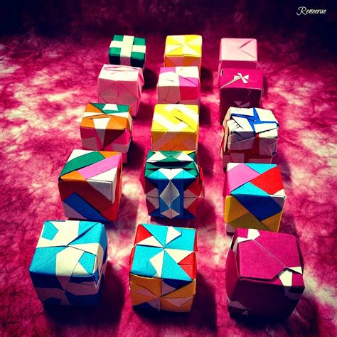 Life S Simple Pleasure Origami Creations Modular Cubes