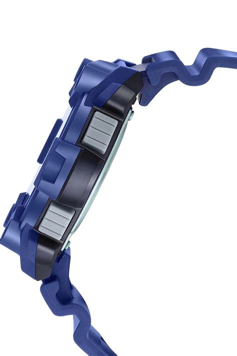 Casio Дигитален часовник с пластмасова каишка Индиго Emag Bg