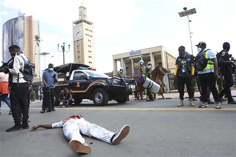 Kenyan Anti Tax Protesters Storm Parliament Drawing Police Fire As