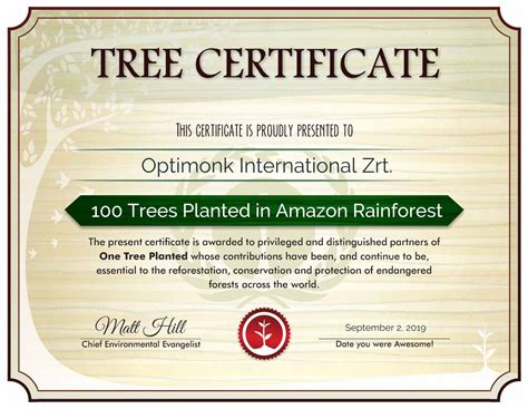 Tree Certificate Optimonk Ultimate Exit Intent Popup Builder Tree Certificate Optimonk Ultimate Exit Intent Popup Builder