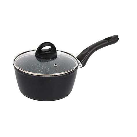 Urbn Chef 6pcs Forged Aluminium Induction Cooking Saucepan Pots Frying
